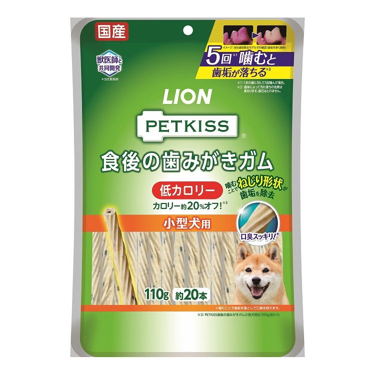 【商品説明】・メーカー獣医師と共同開発したオーラルケアガム。・メーカー独自のブラッシング繊維のガムをギザギザねじり形状に。・ギザギザねじり形状のガムを噛むことで、歯面の歯垢をかき出す。・さらに噛むことで、歯垢を落として口臭を抑制。・ピロリン...