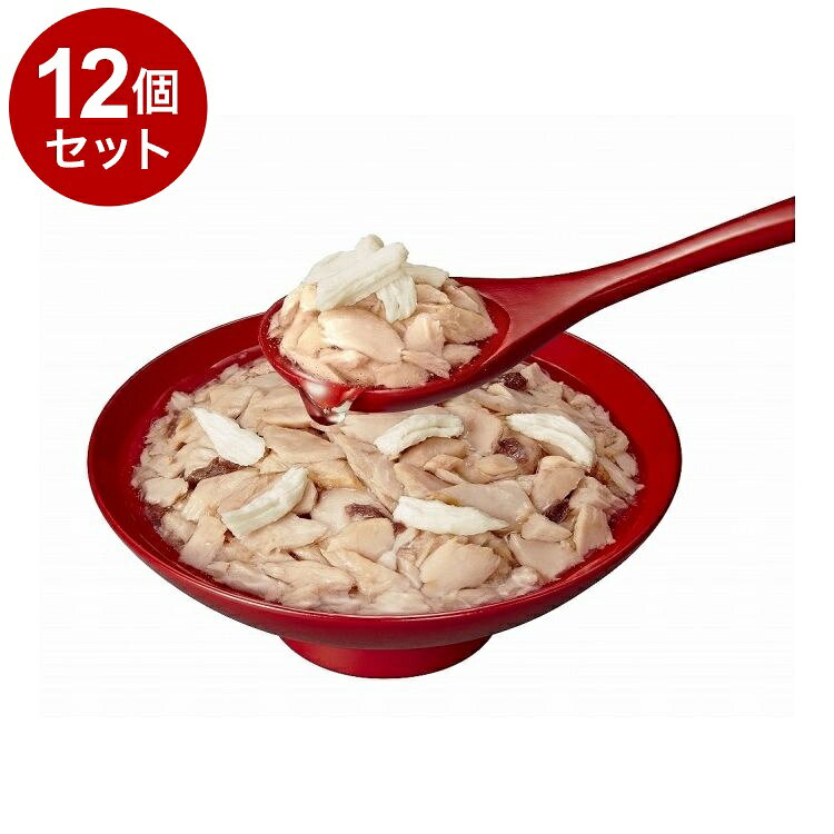 【商品説明】まぐろをぜいたくに使用した国産品。奥深い味わいのとろみが素材にからんで絶妙なおいしさ。○原材料マグロ、鶏ささみ、たんぱく加水分解物、オリゴ糖、増粘安定剤(加工でん粉、キサンタンガム)、調味料、キシロース○賞味／使用期限(未開封)...