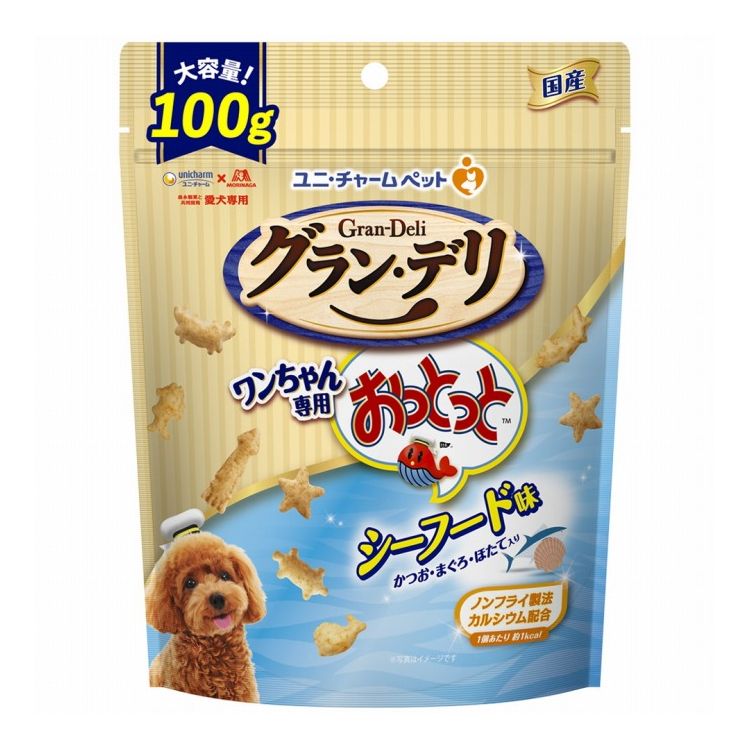 【商品説明】・森永製菓と共同開発！“カリッ”と楽しい新食感のワンちゃん専用おやつです。・わんちゃんの大好きなチキンパウダー仕上げ・愛犬の健康維持を考えカルシウムを配合・ノンフライ製法1個あたり約1kcal〇原材料(成分)乾燥じゃがいも、小麦...