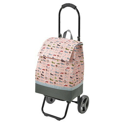 【商品詳細】愛嬌たっぷりかわいいネコ柄のショッピングカートメインルームは保冷効果のある素材を使用。バッグの中を低温に保てます。収納口は紐でキュッと絞るだけの巾着式。荷物の出し入れがスムーズに行えます。お買い物中の店内移動が楽々スムーズ♪ フ...