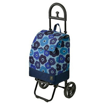 【商品詳細】シンプルかつ大胆な花柄のショッピングカートメインルームは保冷効果のある素材を使用。バッグの中を低温に保てます。背胴にはファスナーポケットを装備。財布や鍵をしまっておくのに便利です。お買い物中の店内移動が楽々スムーズ♪ フレームに...