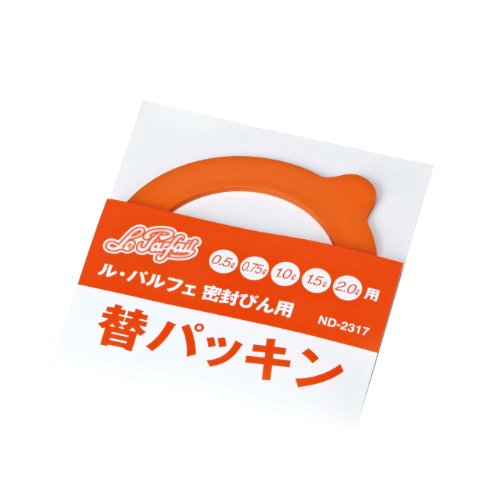【商品説明】ル・パルフェ密封びん用替えパッキン0.5〜2.0L用サイズ:径9.0(つかみ部含むと10.0)×高さ0.3cm重量:約0.010kg素材：本体:本体/ソーダガラス、パッキン/天然ゴム原産国:フランス【送料について】沖縄、離島は送...