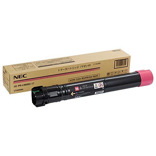 NEC トナー PR-L9600C-17 M【大容量】 印字枚数 JANコード：4549022417572NEC PR-L9600C-17 大容量トナー マゼンタ対応機種：NEC Color MultiWriter 9600C●約11,00...