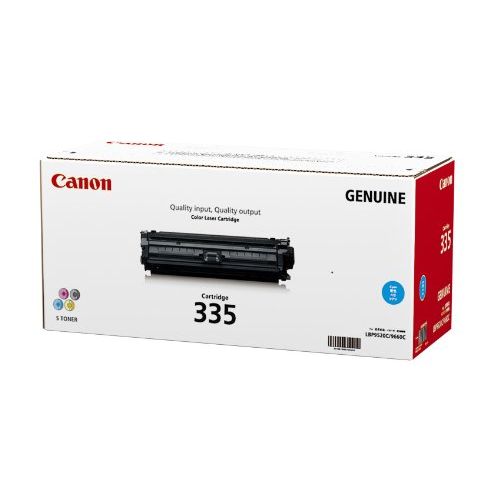 CANON トナーカートリッジ335 C 【8672B001】 印字枚数 16500枚JANコード：4960999989143タイプ:純正色:シアン対応メーカー:キヤノン●仕様／メーカー純正トナーカートリッジ●カラー／シアン●対応機種／キヤ...