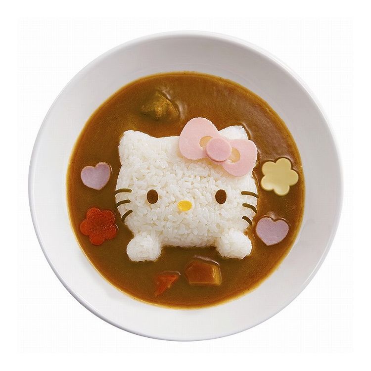 【商品説明】●キャラクターのデコカレーがおうちで簡単に作れる！【商品サイズ】本体:107×109×H42mm、抜き型:90×100×H14mm【食洗機】不可【付属品/内容】パーツの抜き型付き【送料について】北海道、沖縄、離島は別途送料を頂きます。