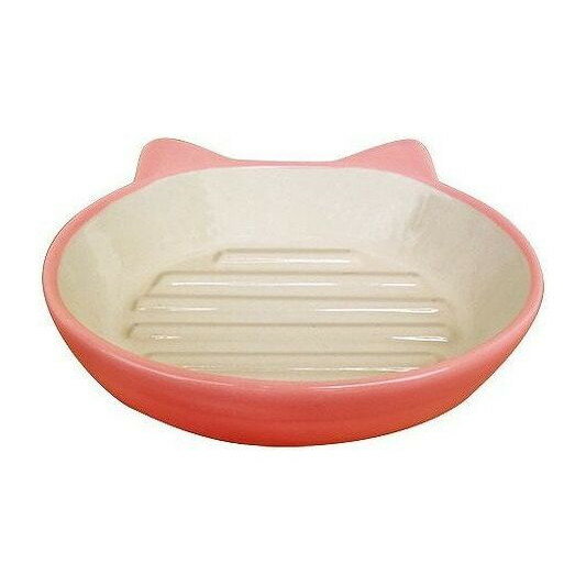 【商品説明】ドライフードが転がりにくいように内側底面に波型の加工をしました。〇原材料陶器〇メーカー名(株)プラッツ【送料について】北海道、沖縄、離島は送料を頂きます。