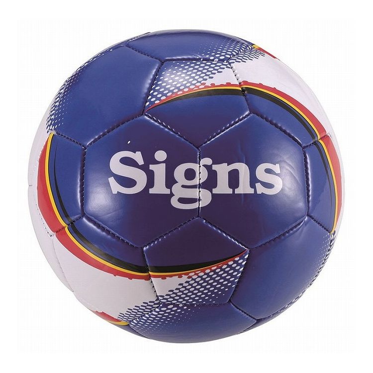 ブランド：キャプテンスタッグ塩化ビニル樹脂【送料について】北海道、沖縄、離島は送料を頂きます。Signsサッカーボール4号5号