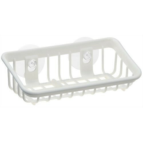 清潔に使える抗菌加工付き、キッチンのスポンジホルダー。食器洗い洗剤ボトルやスポンジ・タワシなど、シンク周りの小物収納にシンクの側面に、吸盤で取り付けて使用します。銀イオンのチカラで細菌やカビの繁殖を抑制します。メッシュタイプで通気性がよく、...