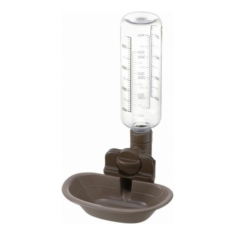 ボトル付きのお皿型給水器です。飲みやすい快適設計/飲み口が広いお皿型で、ペットの体高に合わせて高さを設定できます。飲んだ分だけ自動補給/水が少なくなると自動的に給水、一定量でストップします。サイズ（約）幅16.9×奥行20×高さ27.7cm...