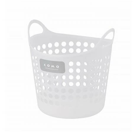 柔らか素材で気軽に入れて持ち運べるバスケット。火のそばに置かないで下さい。穴に指を入れないでください。けがをする場合があります。サイズ（約）幅35×奥行33.5×高さ36.4cm材質:ポリエチレン重量（約）473.5g耐熱温度:70度【代引...