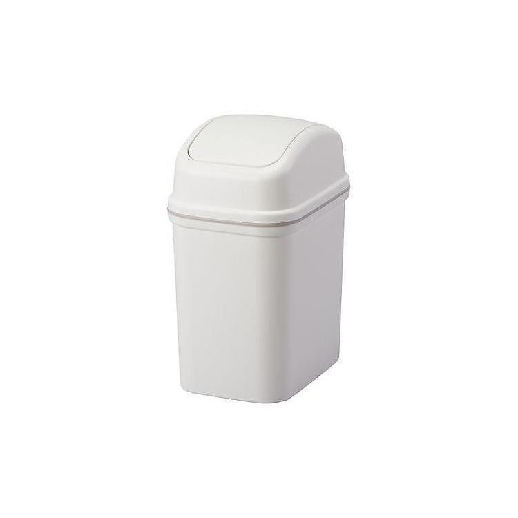 バネ付きで蓋がピタッと止まります。シンプルなデザインでどんな部屋にもフィットします。容器の内側にはポリ袋止めが付いていますサイズ（約）幅16×奥行21.9×高さ29.8cm材質:本体・フタ/ポリプロピレンモール/ポリエチレンバネ/ステンレス...