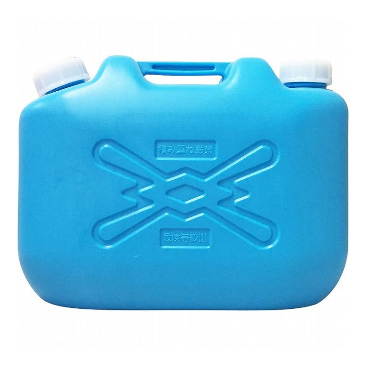 灯油の保管用ポリ缶。コンパクトな10L小容量。小ぶりなので給油・運搬がしやすい。JISマーク付きJIS（日本工業規格）適合商品。サイズ（約）:幅33.5×奥行18×高さ26cm材質:ポリエチレン重量（約）:810g容量（約）:11Lキャップ...