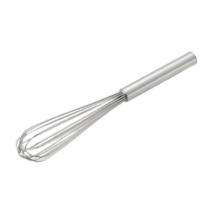プロが使う泡立て器にも使われているピアノ線12本使用して造った本格仕様の泡立て器です。空気をたっぷりと含ませ、手早くきめ細かい泡立てができます。日本製。ステンレスで錆びにくく、長持ち。サイズ約/全長235×幅40×高40mm材質/18-8ス...