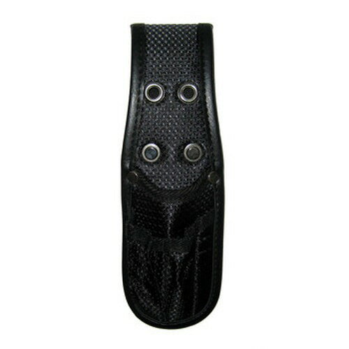 【商品詳細】ベルト通し部が広く、当社ワンタッチバックルベルト48mmがラクラク通ります。セ−フティコ−ド取付用ハトメ付商品カラー名称：黒生地：ポリエステル　金具：スチ−ルメッキ中国製【送料について】北海道、沖縄、離島は送料を頂きます。