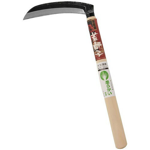 【商品詳細】柔らかい草用。刃研ぎOK。用途：柔らかい草用呼び寸法：165mm全長：約360mm柄長：約315mm重量：約114g鋼付　角刃砥ぎ可能警告：記載された用途、目的以外に使用しないでください。使用後は汚れや水気をよくふき取ってくださ...