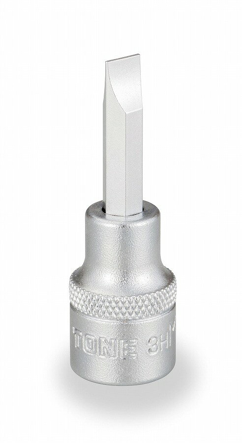 【商品詳細】先端がドライバービット形状のソケットです。寸法/先端規格：-0.8×6.0mm、軸部長：25.0mm、全長：52.0mm質量：35g【送料について】北海道、沖縄、離島は送料を頂きます。