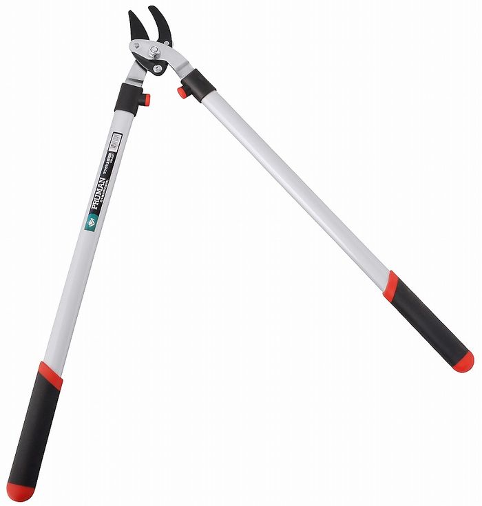 【商品詳細】45mmまで切断可能、のこぎり不要、らくらくカット。用途：樹木の剪定作業切断能力目安：生木45mmまで（季節や木の種類、状態により変化するすのでご注意下さい）使用方法：右利き用の刈込鋏です。使用に際して：切刃の形状上、太い枝を切...