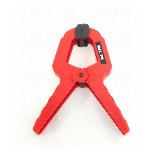 【商品詳細】工作物の接着、釘打ち等の仮止め、シートやテントの固定等アウトドアに。挟む対象物を傷つけないよう、フリーガイドが口部についております。[スペック・説明]本体：ポリプロピレン/グラスファイバー　グリップ：TRP用途：工作物の接着、釘...