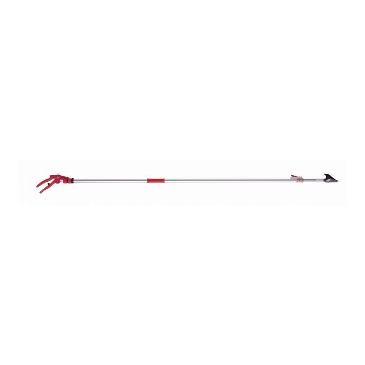 【商品説明】●最長3mまで伸ばせる伸縮式高枝鋏としては業界最軽量の810gという軽さを実現しました。缶コーヒー約4本分の軽さで、女性やお年を召した方でも扱いやすく、長時間の使用を可能にします。●最短1.8mから最長3.0mまで5段階で伸ばせ...