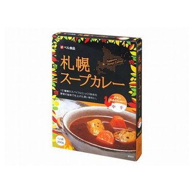 【商品説明】焦がしバジルと12種類のスパイスにじっくり炒めた野菜とチャツネで、深い味わいに仕上げた札幌スープカレーです。・原材料(アレルギー表記含む)鶏肉、野菜（にんじん、にんにく、しょうが、たまねぎ、セロリ）、豚脂、ポークエキス、オニオン...