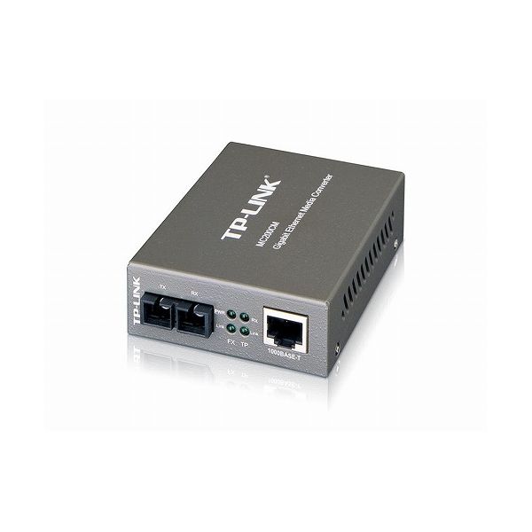 MC200CM商品説明1000Mbps RJ45 to 1000Mbps multi-mode SC fiber Converter、 Full-duplex、 up to 550m、 switching power adapter、 ch...