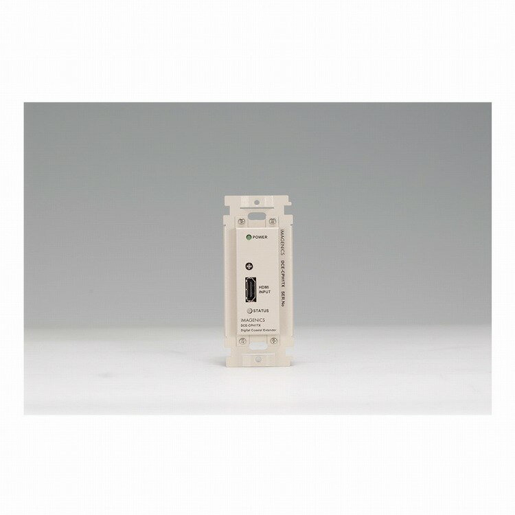 DCE-CPH1TXは、弊社製IMG.Link受信器等と組み合わせる事により、HDMI(DVI)信号を同軸ケーブル1本で最長210m伝送可能な壁プレート型同軸延長送信器です。商品説明DCE-CPH1TXは、弊社製IMG.Link受信器等と組...