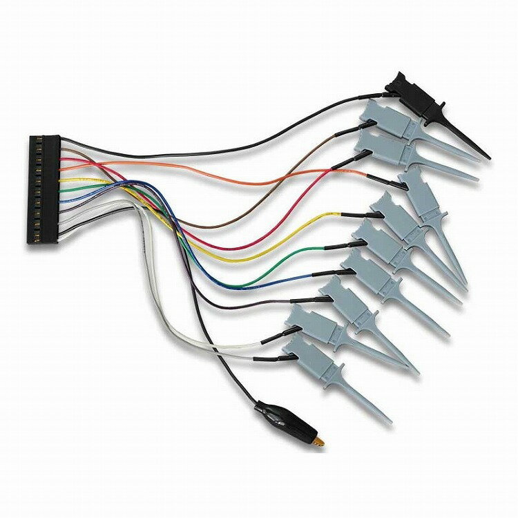 しっかり接続できる高級ミニグラバーを使用しています。商品説明ICクリップ付ケーブル※メーカーの都合によりパッケージ、内容等が変更される場合がございます。当店はメーカーコード（JANコード）で管理をしている為それに伴う返品、返金等の対応は受け...