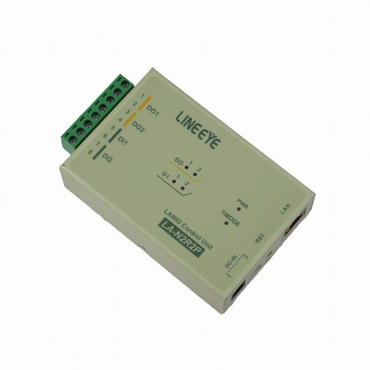 LAN接続型デジタルIOユニット リレー接点出力2点 フォトカプラ絶縁入力2点商品説明●LAN接続型デジタルIOユニット●リレー接点出力2点、フォトカプラ絶縁入力2点●パソコンとLAN接続して接点を遠隔制御●最大4台の機器とTCP同時接続し...