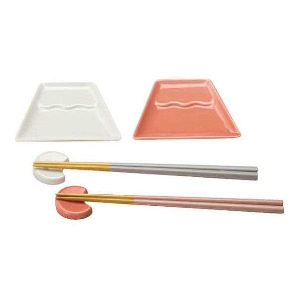 ●小皿・箸置・箸×各2日本文化の象徴、富士山とその風景をモチーフしたセットになってます。●小皿、箸置＝磁器・箸＝天然木●現品(小皿)約11.2×8.8×1.5cm・(箸置)約4.2×3.5×1cm・(箸)約23cm【代引きについて】こちらの...