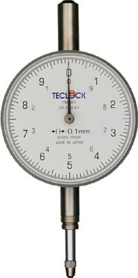 【メーカー型番】TM-91【JANコード】4560120874593【ブランド】テクロック 【特徴】●読み取りが0.1mm単位のダイヤルゲージです。【用途】●機械の寸法出し、専用機への組み込みなど、スペースのない場所での使用に。●木工や皮革...