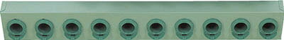 【メーカー型番】BT40-10【JANコード】4989999798906【ブランド】TRUSCO 　【特徴】【用途】【仕様】●収納ホルダ数:10●色:グリーン●間口(mm):960●奥行(mm):65●高さ(mm):130●BTシャンク専用...