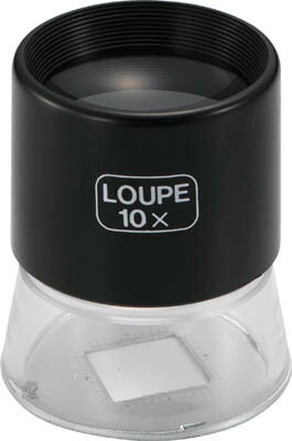 【メーカー型番】TL-SL10K【JANコード】4989999319026【ブランド】TRUSCO 　【特徴】●スケール付です。【用途】●細かい検品作業などに。【仕様】●倍率(倍):10●レンズ寸法(mm):28●外径(mm):35●全高(...