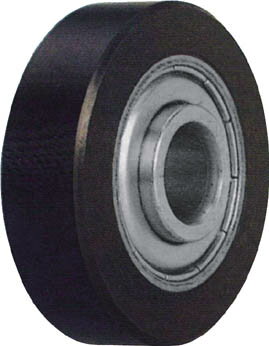 【メーカー型番】BRH-35V【JANコード】4989999347340【ブランド】TRUSCO 　【特徴】●ベアリングとウレタンゴムを一体化し、はく離を防止しています。●静音性と耐久性に優れています。【用途】●各種搬送、エスカレーター、エ...