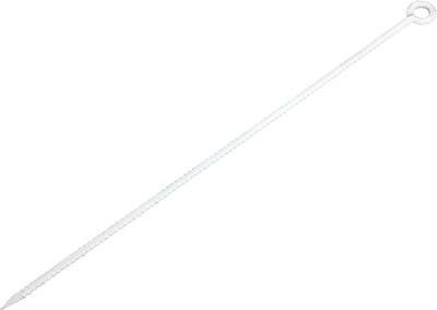 【メーカー型番】TRM-1390I W【JANコード】4989999248579【ブランド】TRUSCO 　【特徴】●色付で目立ちます。【用途】●ロープ、ワイヤなどを地面に引っ張り固定する時に使用。【仕様】●首下長(mm):900●色:白●...