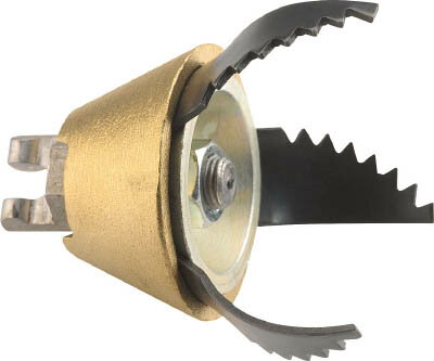【商品詳細】●T-432　3枚刃カッタ(50mm)です。●管内面、管内壁に固着したあらゆる異物の清掃に。●直径(mm):50●適合ケーブル:C-24、25、26、27、24HD、25HD、26HD、27HD、24HC、27HC【送料について...