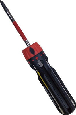 【商品詳細】●ハンドルに6種類のカラービットを内蔵しています。●6色カラー展開で先端サイズの見分けが簡単です。●ビットを無くす心配がありません。●軸長(mm):78●全長(mm):197●セット内容:[[(+)]]1、[[(+)]]2、[[...