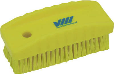 【商品詳細】●手のひらサイズのコンパクトなブラシです。●まな板の細かい傷に付いた汚れ落としに。●色:イエロー●縦(mm):123●横(mm):48●厚み(mm):46●毛丈(mm):25●耐熱温度:121℃●毛質:ソフト●線径:0.35mm...