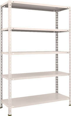 【商品詳細】●組み立て簡単、今までボルト組みをしていた手間が大きく省けます。●中棚は全て棚受けに棚板を置くだけの段替え簡単構造（中棚ボルト不要）です。●間口(mm):1200●奥行(mm):450●色:ネオグレー●高さ(mm):1800●棚...