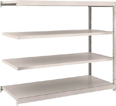 【商品詳細】●ボルトを1本も使用していないボルトレス構造で、分解・組み立て作業を短縮できます。●棚の段数変更が小刻みな25mmピッチで、自由に調整、変更ができます。●高さ、奥行が同じであれば、増結することができます。また、支柱を兼用すること...