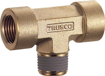 【メーカー型番】TN-0313T【JANコード】4989999314076【ブランド】TRUSCO 　【特徴】●オスねじのあるものは全サイズオスねじ部のシール加工が施してあります。【用途】●管・管用部品および流体機器などの耐密性接続に。【仕...