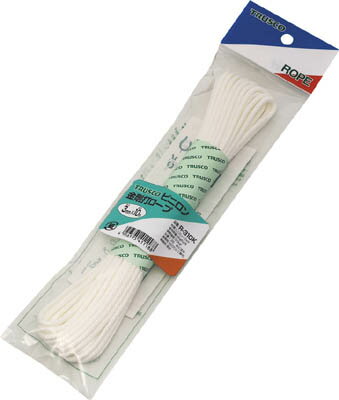 【メーカー型番】R-610K【JANコード】4989999192223【ブランド】TRUSCO 　【特徴】●耐候性、耐久性に優れ、漁業用、陸上用などの幅広い分野で使われています。●強度は3つ打に比べ30%程度低下しますが、しなやかで手触りが...