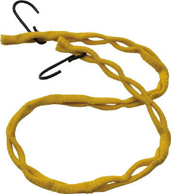 【商品詳細】●ゴム自身が輪の連続で引っ掛け可能です。●クモの巣のように自在に張り巡らせることができます。●自転車やバイクの荷物固定などに。●色:イエロー●長さ(m):0.75●包装形態:袋入り●両端フック付(ST01〜10のみ)●中芯：天然...