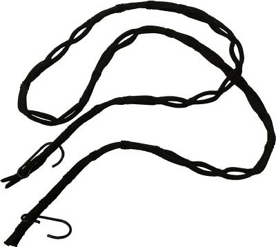 【商品詳細】●ゴム自身が輪の連続で引っ掛け可能です。●クモの巣のように自在に張り巡らせることができます。●自転車やバイクの荷物固定などに。●色:ブラック●長さ(m):1.5●包装形態:袋入り●両端フック付(ST01〜10のみ)●中芯：天然ゴ...