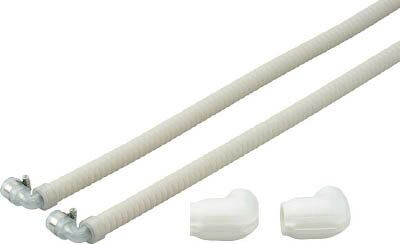 【商品詳細】●ドレンアップ配管を一体化して、工数を削減します。●漏水リスクの低減になります。●パッケージエアコン　ドレンアップ配管用継手付き断熱ドレンホース。●B(mm):1068●C(mm):1103●種別:エルボ×エルボ●ホース長A(m...