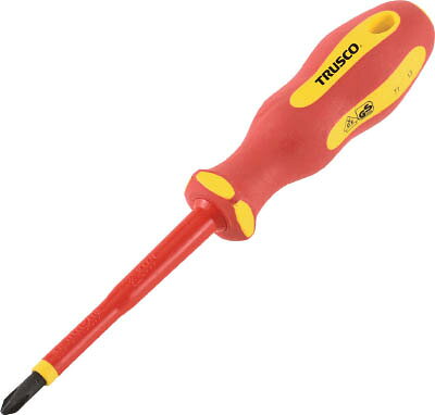 【商品詳細】●1000V絶縁仕様です。●IEC60900規格品です。●人間工学に基づいたグリップデザインを採用。●セーフティーサイン付です。●電気・通信設備工事などの作業に適しています。●刃先:[[（+）]]No.1●軸長(mm):80●全...