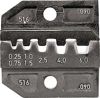 【商品詳細】●圧着システムプライヤー（PEW12）用の圧着ダイスセットです。●全長(mm):65●適合機種:本体品番:624-000-3、R624-281-3-0、R624-369-3●圧着能力(mm[[の2乗]]):0.25-0.75、1...