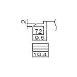 【メーカー型番】T12-1401【JANコード】4962615017094【ブランド】白光　【特徴】【用途】【仕様】●コテ先名称:スパチュラ型10.4●質量(g):12●鉛フリーはんだ対応●適合コテ:FM2027・FM2028●適合ステーシ...