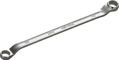 【メーカー型番】M5-1214【JANコード】4989433312576【ブランド】KTC【特徴】●トルク伝達を最大限に発揮できる45°のオフセット角度です。●[[(R1)]]型断面構造採用で、軽量でしなりに強くなっています。●くぼんだ場所...