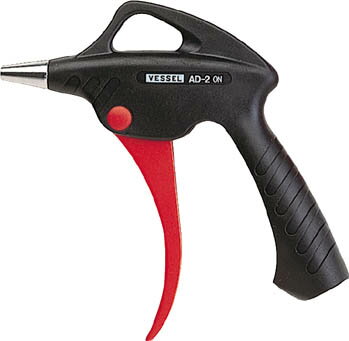 【メーカー型番】AD-2-0N【JANコード】4907587017604【ブランド】ベッセル【特徴】●4本の指で操作できる大型レバーです。●空気流量は握り具合でコントロールできます。●ハンドルはエルゴノミックハンドルで作業性は抜群です。【用...