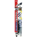 【商品詳細】●先端形状が6つの耳たぶ状曲線で構成され、カムアウト現象が無く駆動効率およびトルク伝達が高いため、ねじ山を破損しません。●トルクス[[(R)]]ねじといじり止めねじの2種類に対応するコンビタイプです。●充電・電動ドライバー用のビ...